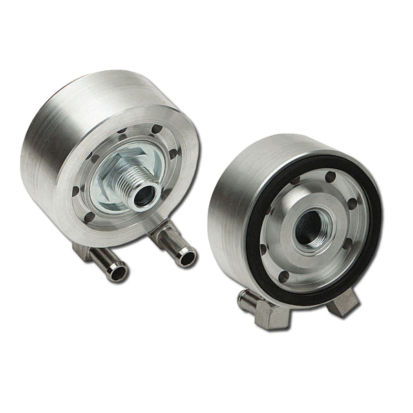 Jagg 4700 Offset Oil Filter Adapter with Thermostat for H-D Twin-Cam ...